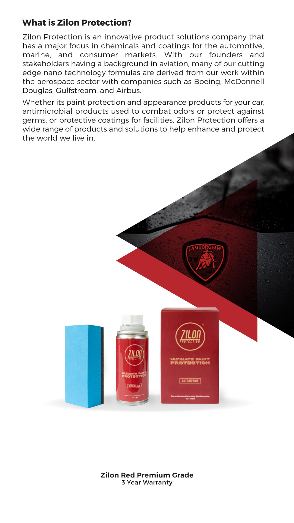 Zilon - Zilon Red Ceramic Coating